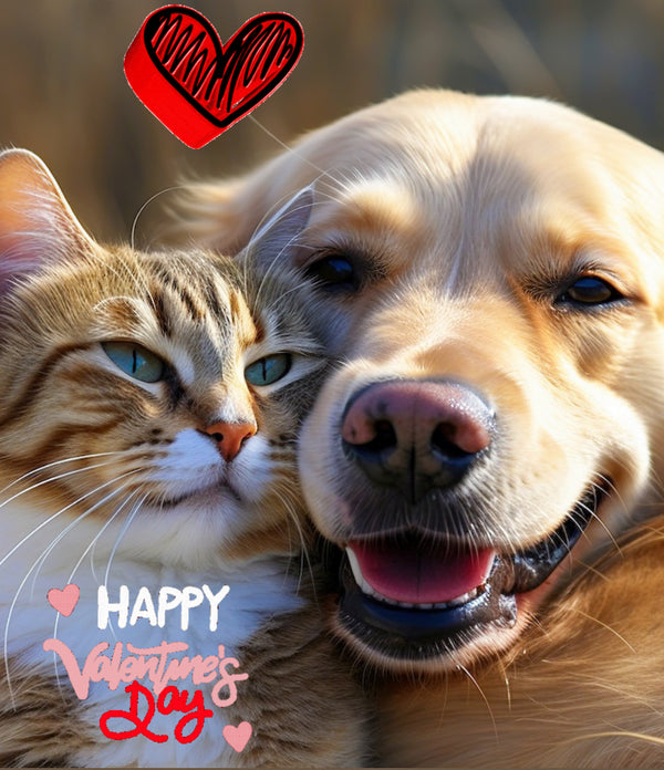 Celebrating Valentine's Day with Our Furry Friends - 123 Treats